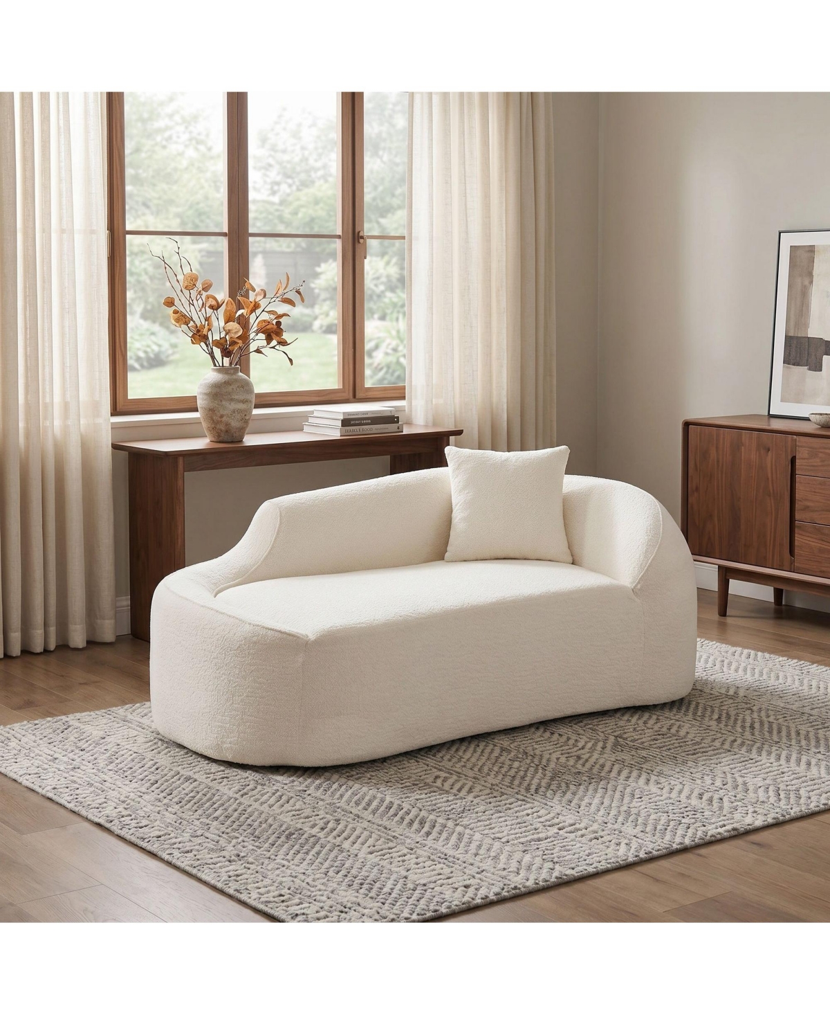 Click here for Sailvan Compression Curved Chaise Longue Loveseat... prices