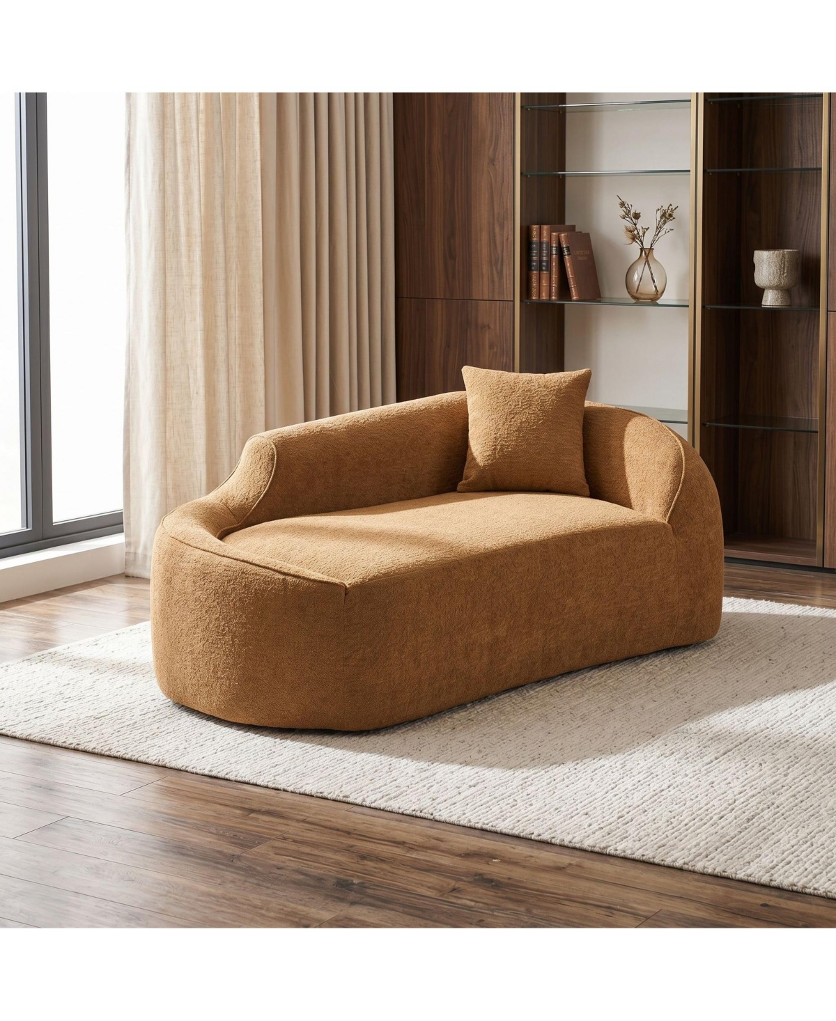 Click here for Sailvan Compression Curved Chaise Longue Loveseat... prices