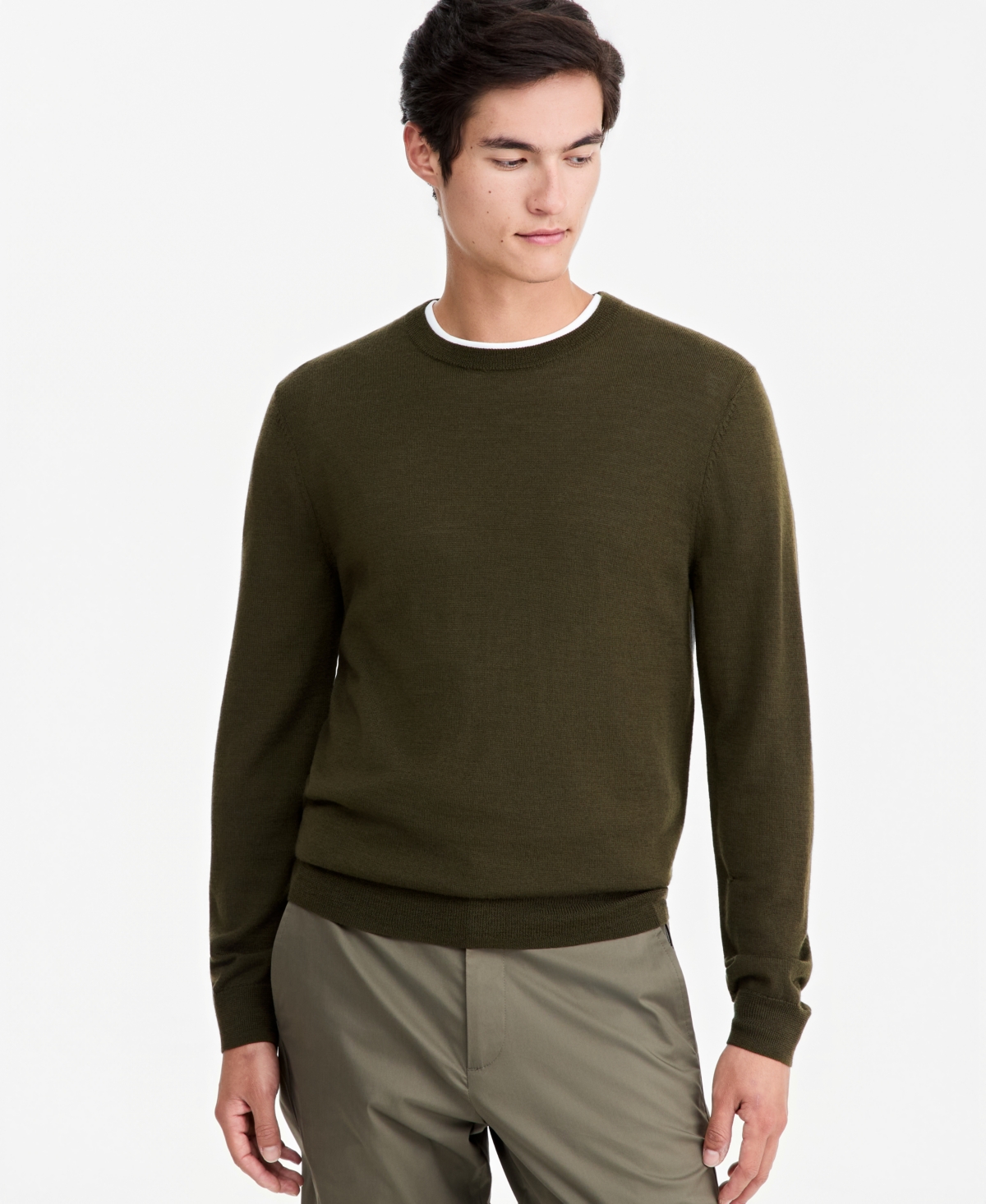 Click here for Alfani Mens Merino Wool Crewneck Sweater  Macys Ex... prices