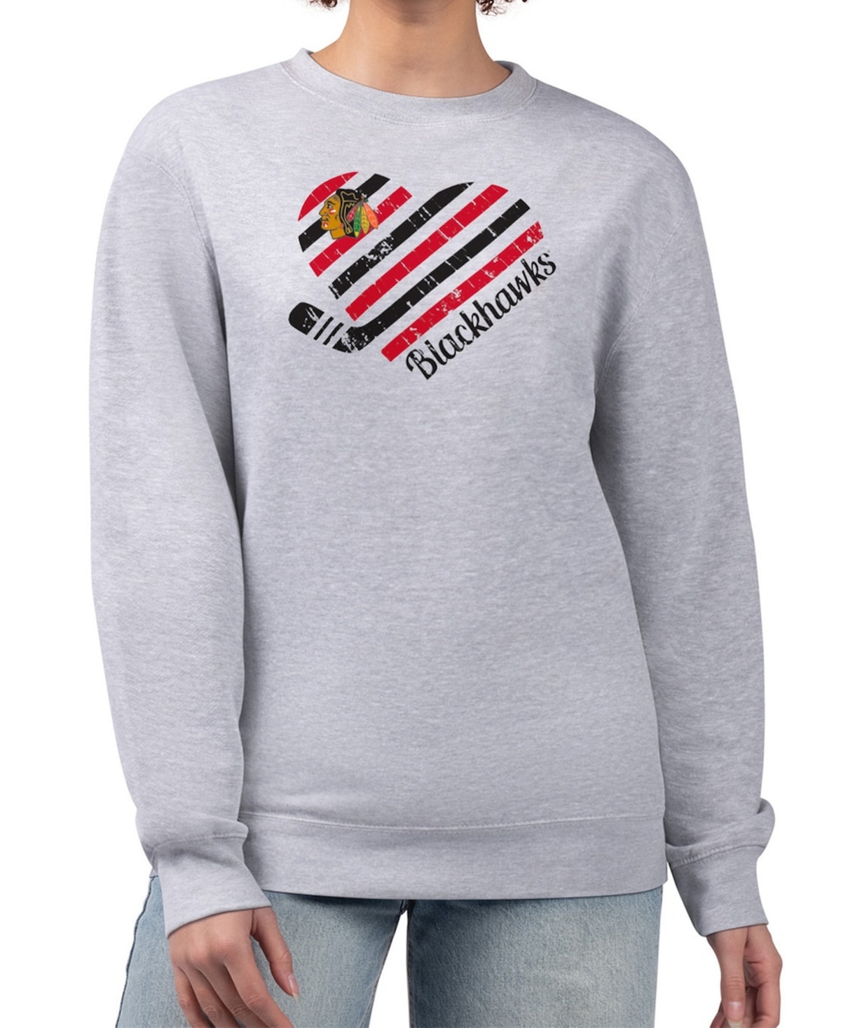Click here for G-iii 4Her by Carl Banks Womens Heather Gray Chica... prices