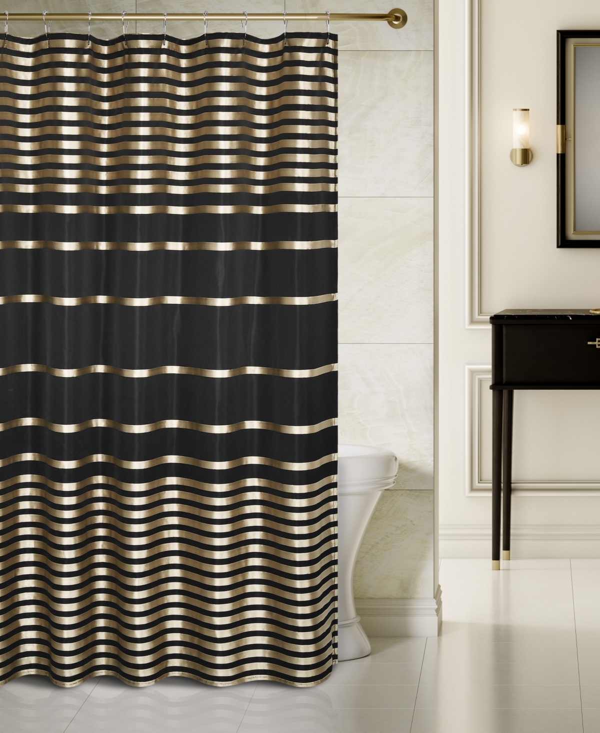 Click here for J Queen New York Calvari Shower Curtain  72 x 72 -... prices
