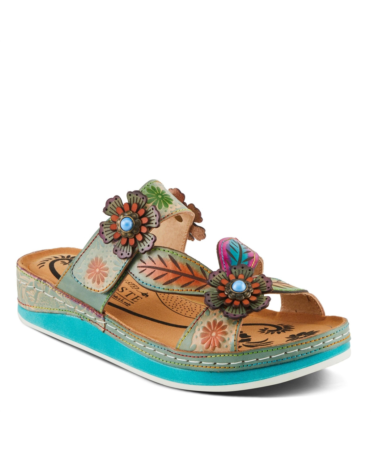 Click here for LArtiste Womens Spring Step Pillow-Soft Sandal - M... prices