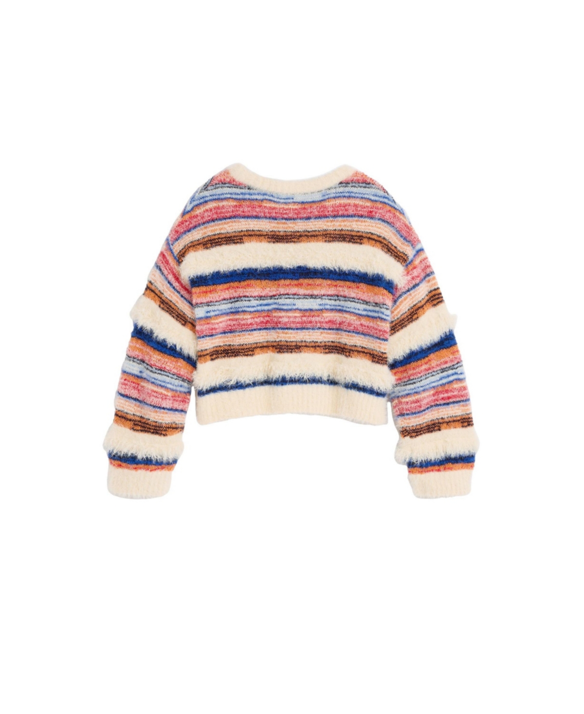 Click here for Desigual Girls (3-14) Striped cropped sweater - Of... prices