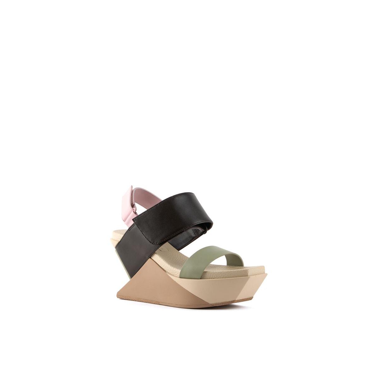 Click here for United Nude Womens Delta Wedge Sandal - Blossom prices