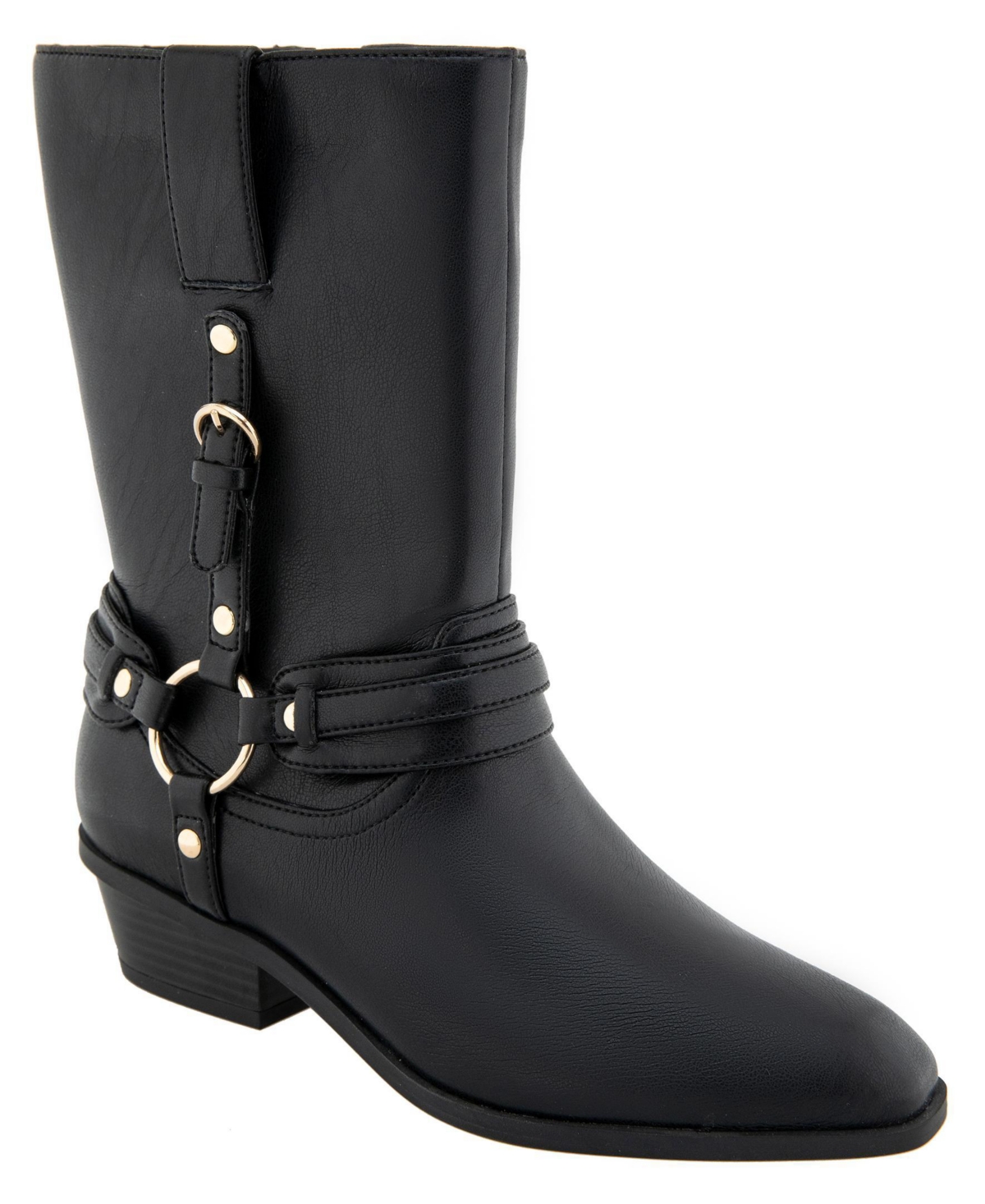 Click here for Bcbg Womens Edi Harness Bootie - Black prices