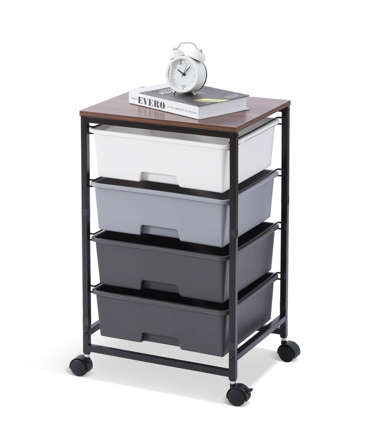 Click here for Xdovet 4-Tier Mobile Storage Cart with Drawers - L... prices