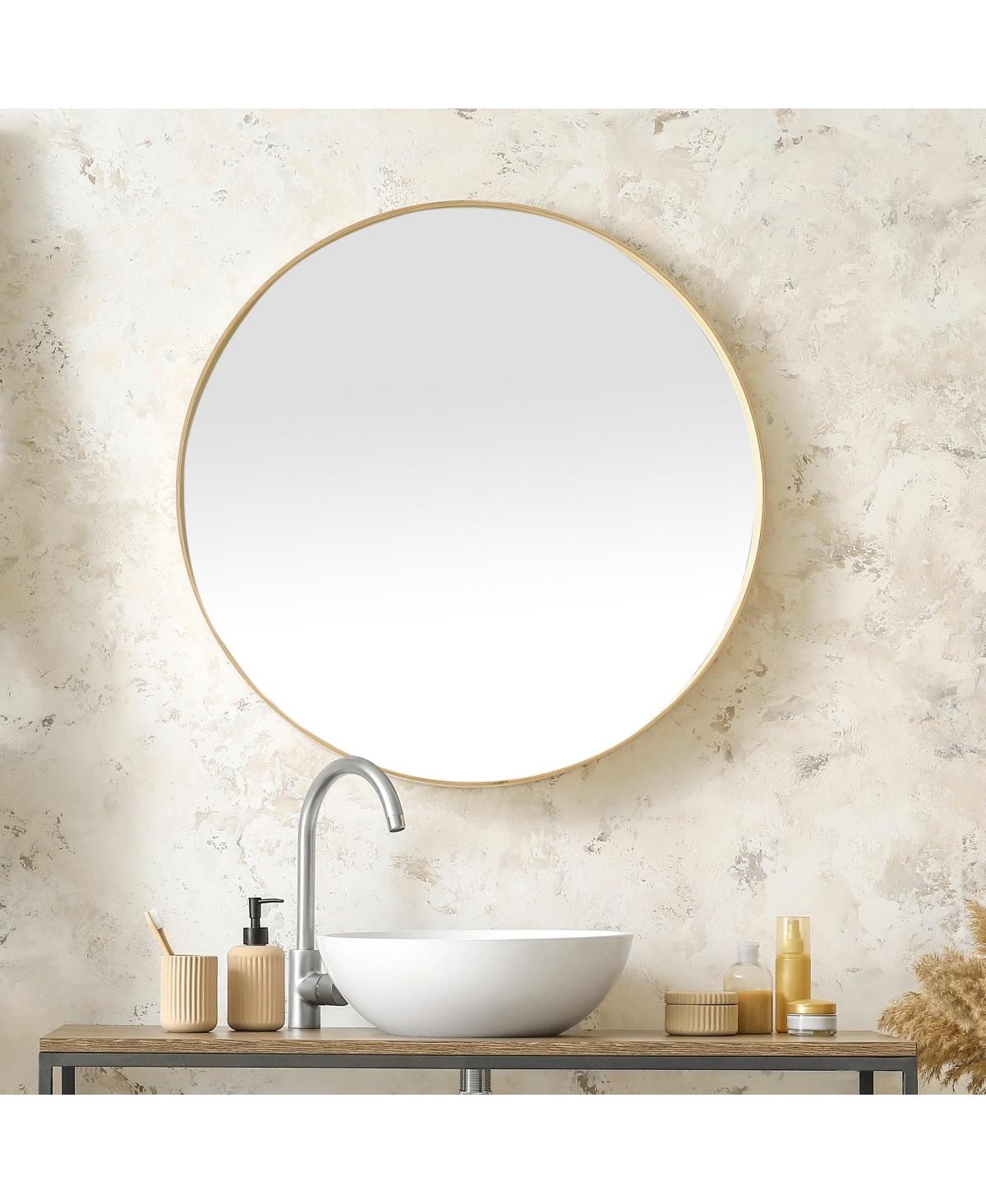 Click here for Laoties 48 Oversized Round Wall Mirror  Large Mode... prices