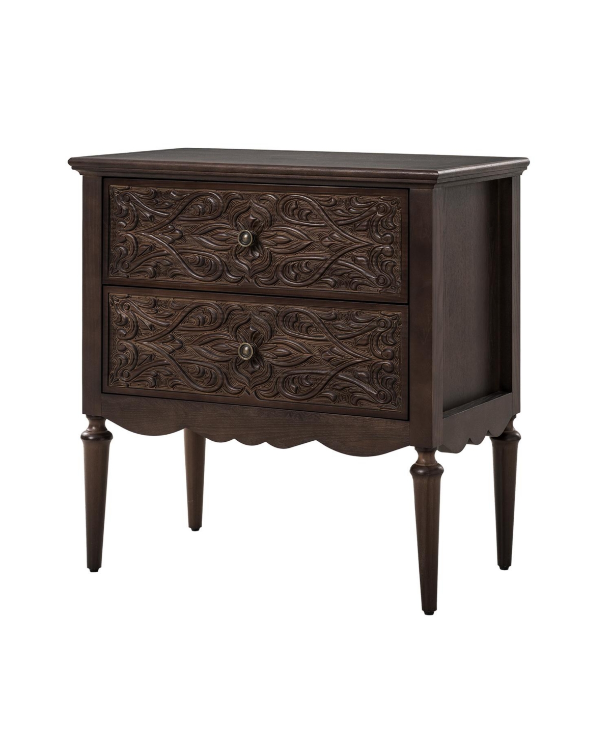 Click here for Hulala Home Fran Traditional 28Tall 2-Drawer End T... prices