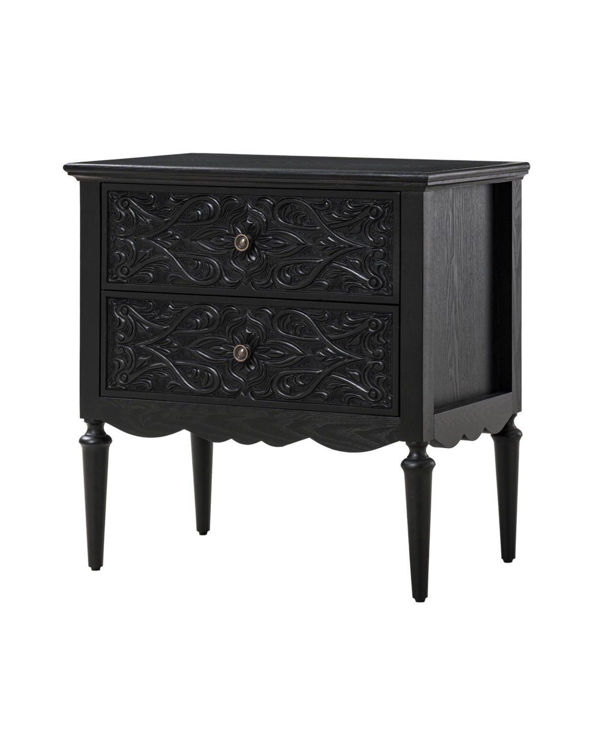 Click here for Hulala Home Fran Traditional 28Tall 2-Drawer End T... prices