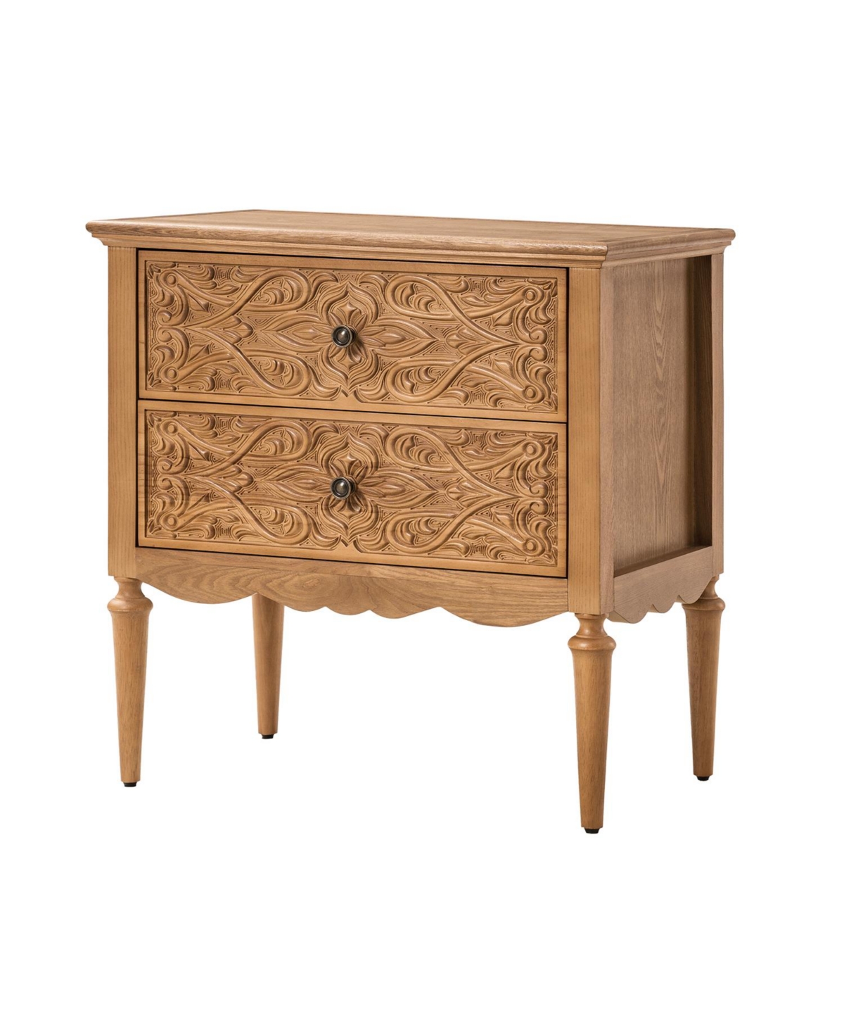 Click here for Hulala Home Fran Traditional 28Tall 2-Drawer End T... prices