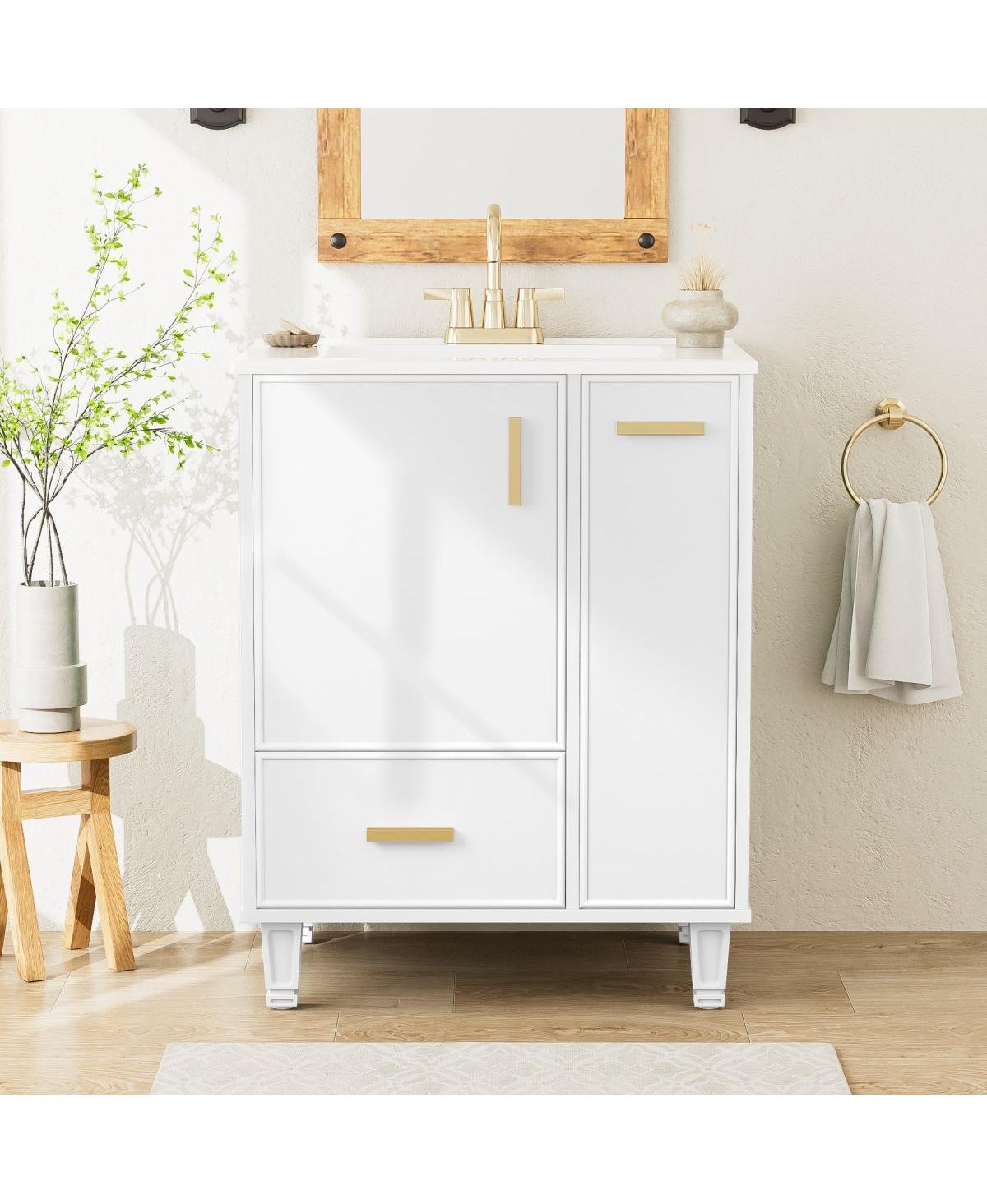 Click here for Thirtypeachy Modern Vanity With Ceramic Sink  Soft... prices