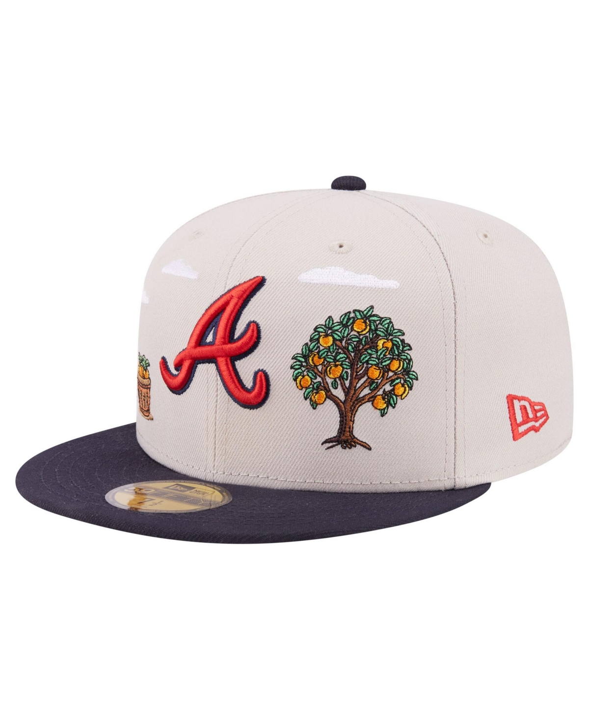 Click here for New Era Mens Khaki Atlanta Braves City Icon 59FIFT... prices