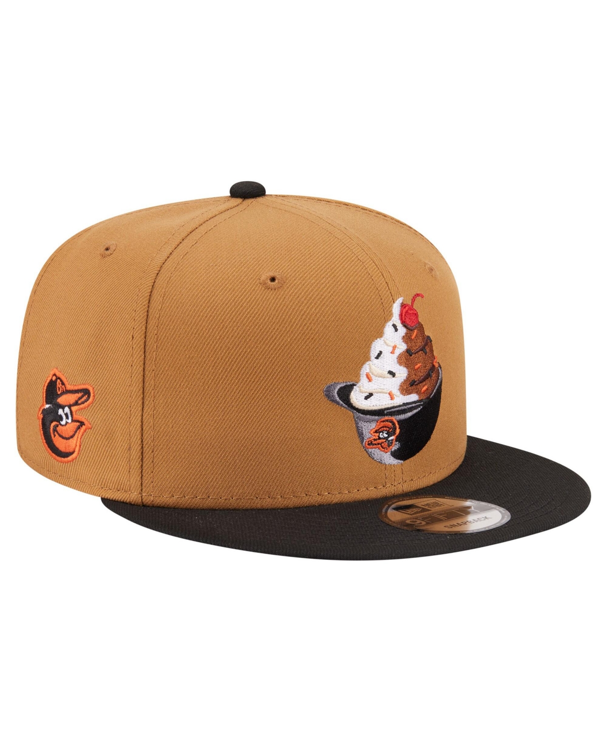 Click here for New Era Mens Khaki/Black Baltimore Orioles Ice Cre... prices