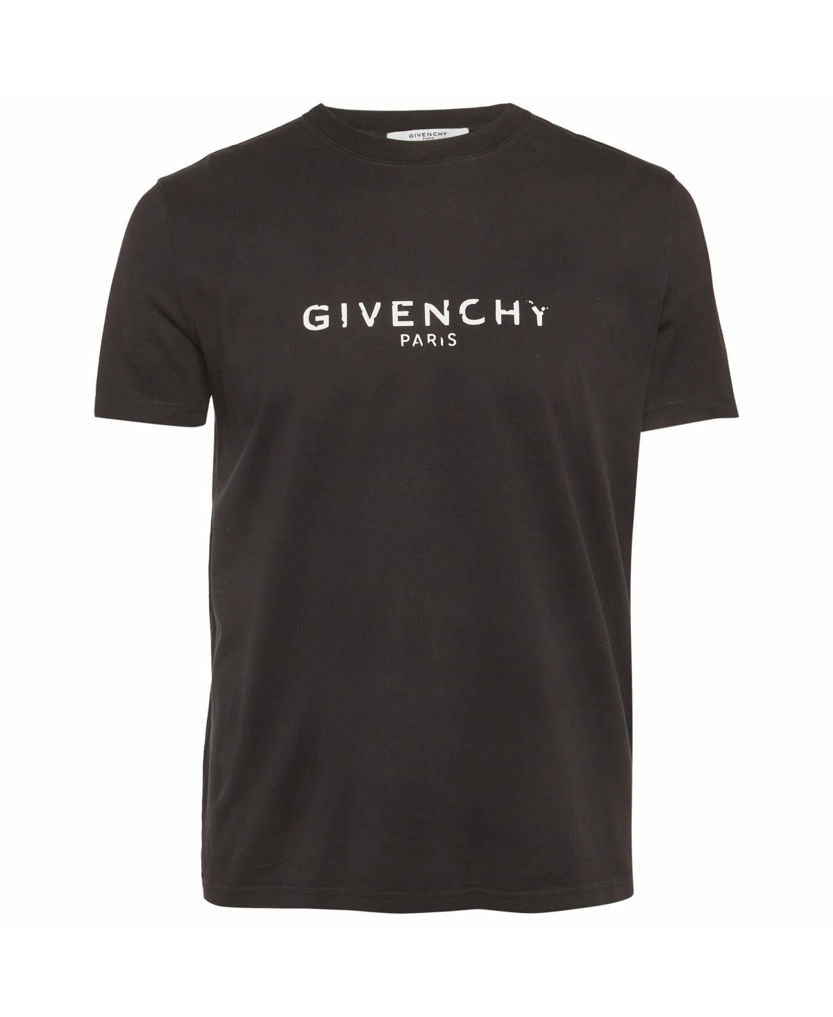 Click here for Pre-Owned Givenchy Mens Broken Logo Print Cotton T... prices
