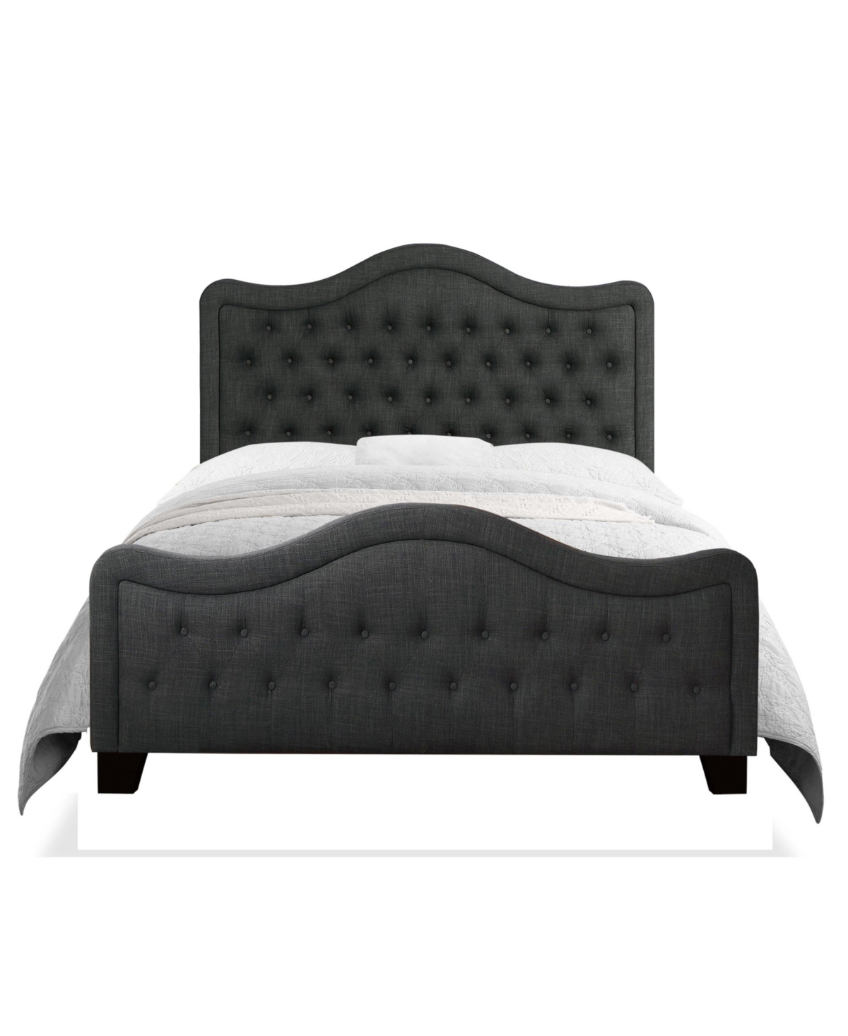 Click here for Boyel Living Upholstered Bed with Curved Headboard... prices