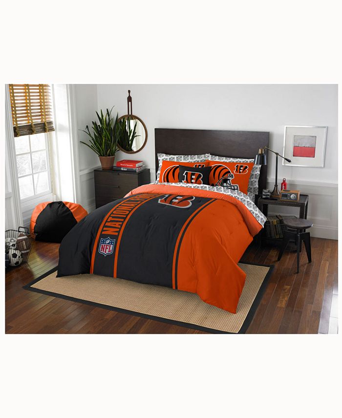 Northwest Company Cincinnati Bengals 7-Piece Full Bed Set & Reviews ...