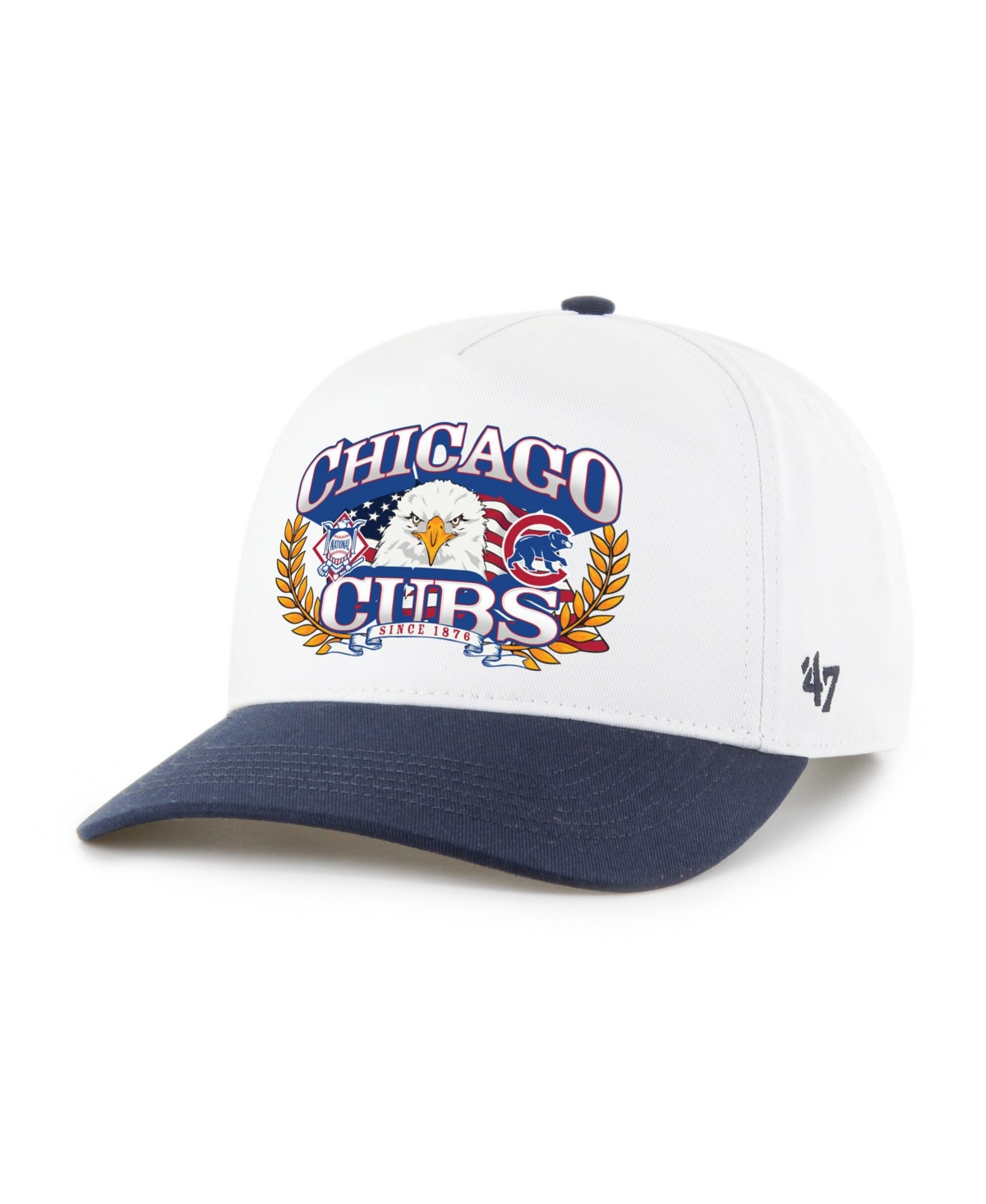 Click here for 47 Brand Mens White  Navy Chicago Cubs Americana E... prices