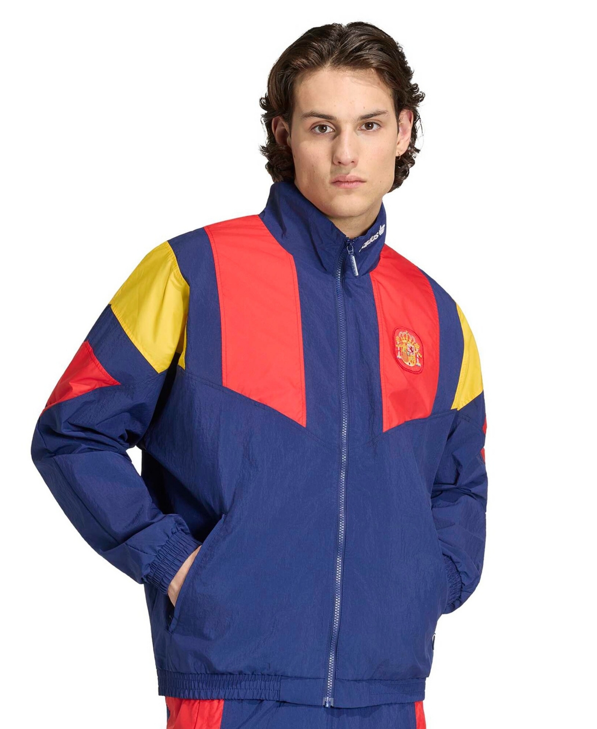 Click here for Adidas Mens Navy Spain National Team Eqt Full-Zip... prices