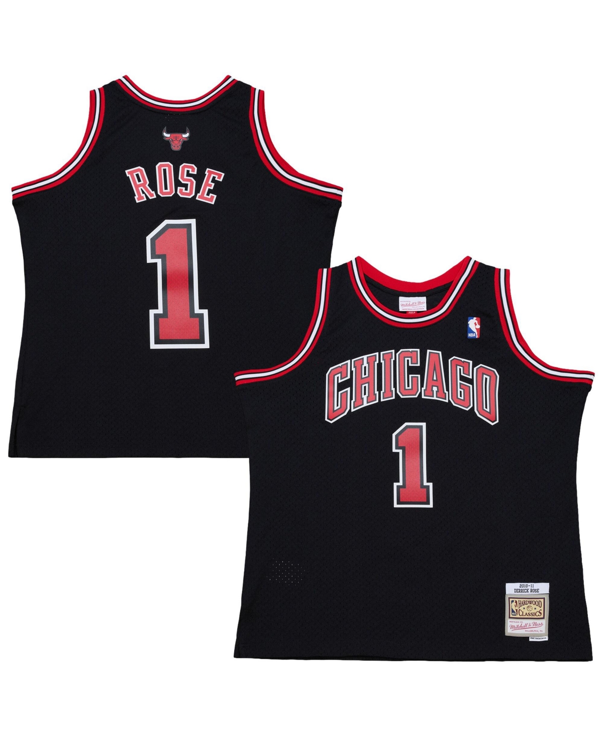 Click here for Mitchell & Ness Mens Mitchell Ness Derrick Rose Bl... prices