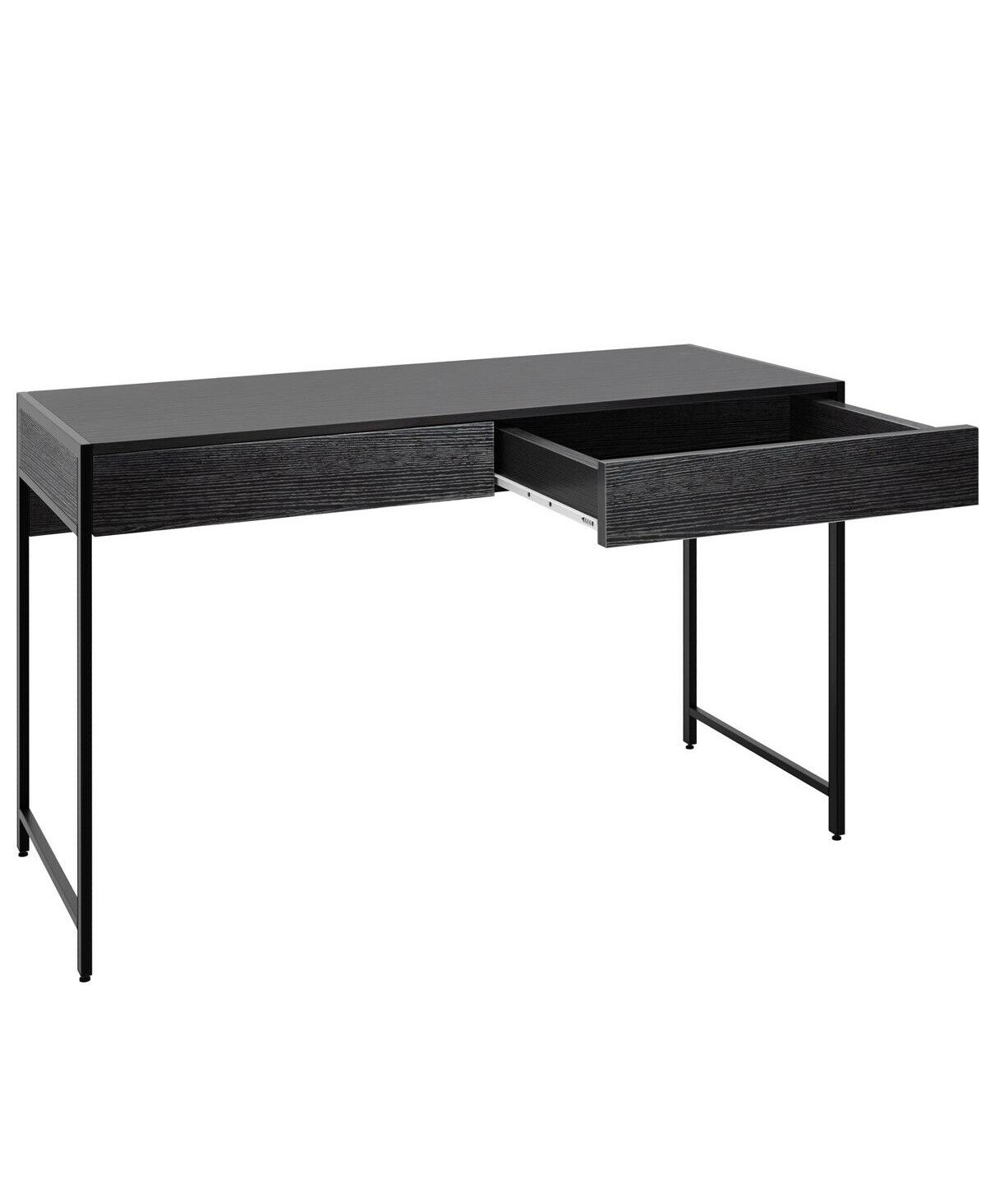 Click here for Slickblue Modern Computer Desk with 2 Drawers for... prices