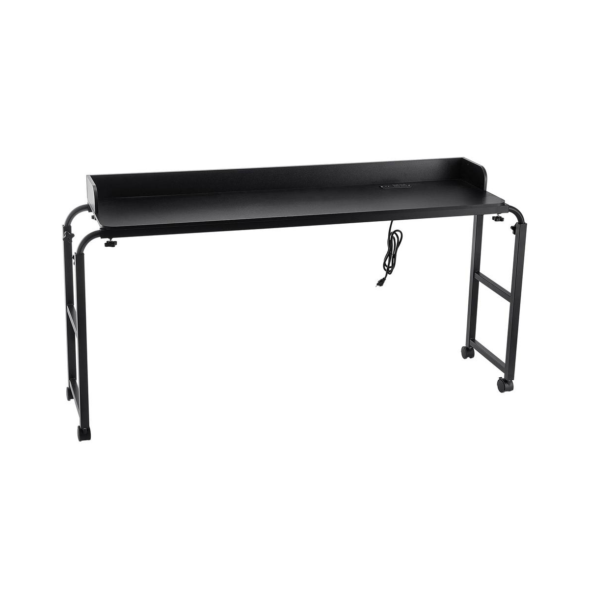 Click here for Sugift Mobile Overbed Desk with Power Outlets and... prices