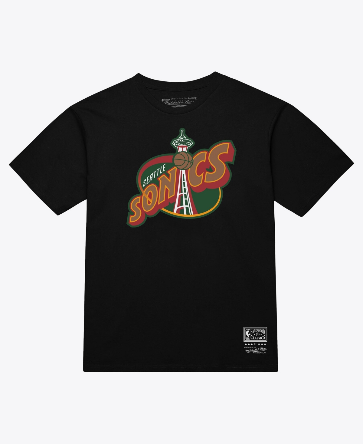 Click here for Mitchell & Ness Mens and Womens Black Seattle Supe... prices