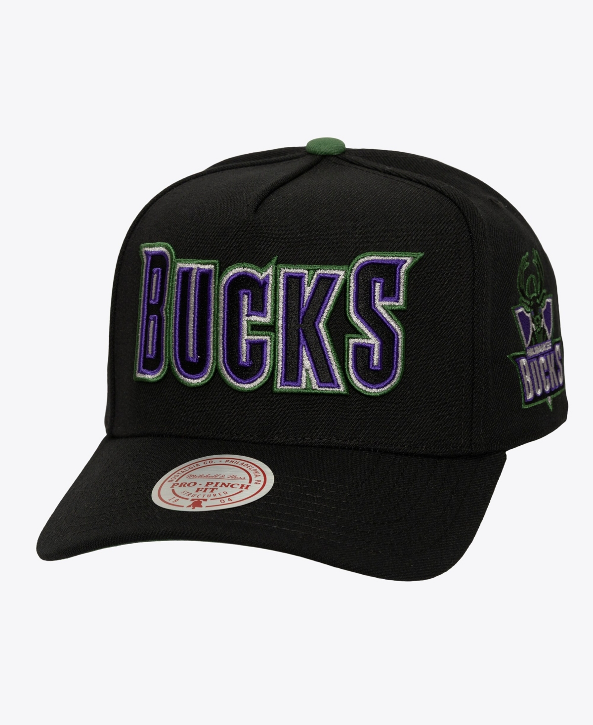 Click here for Mitchell & Ness Mens Black Milwaukee Bucks Class A... prices