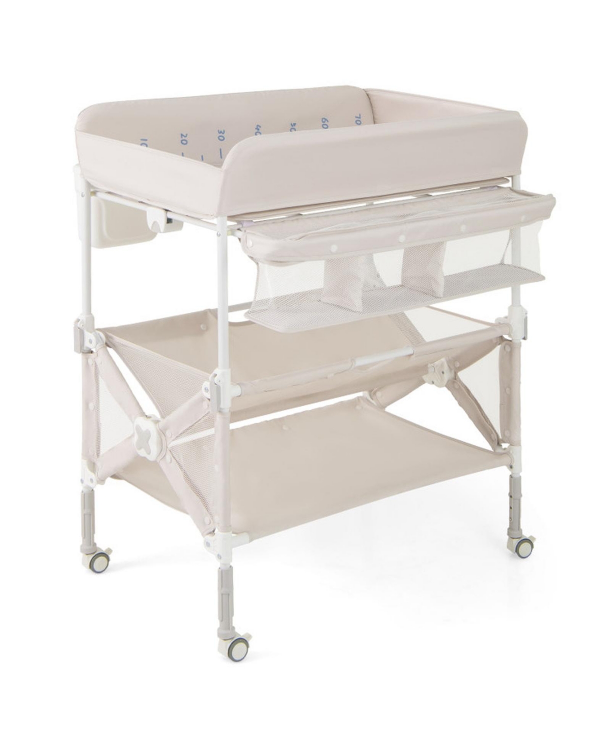 Click here for Gouun Portable Baby Changing Table with Wheels and... prices