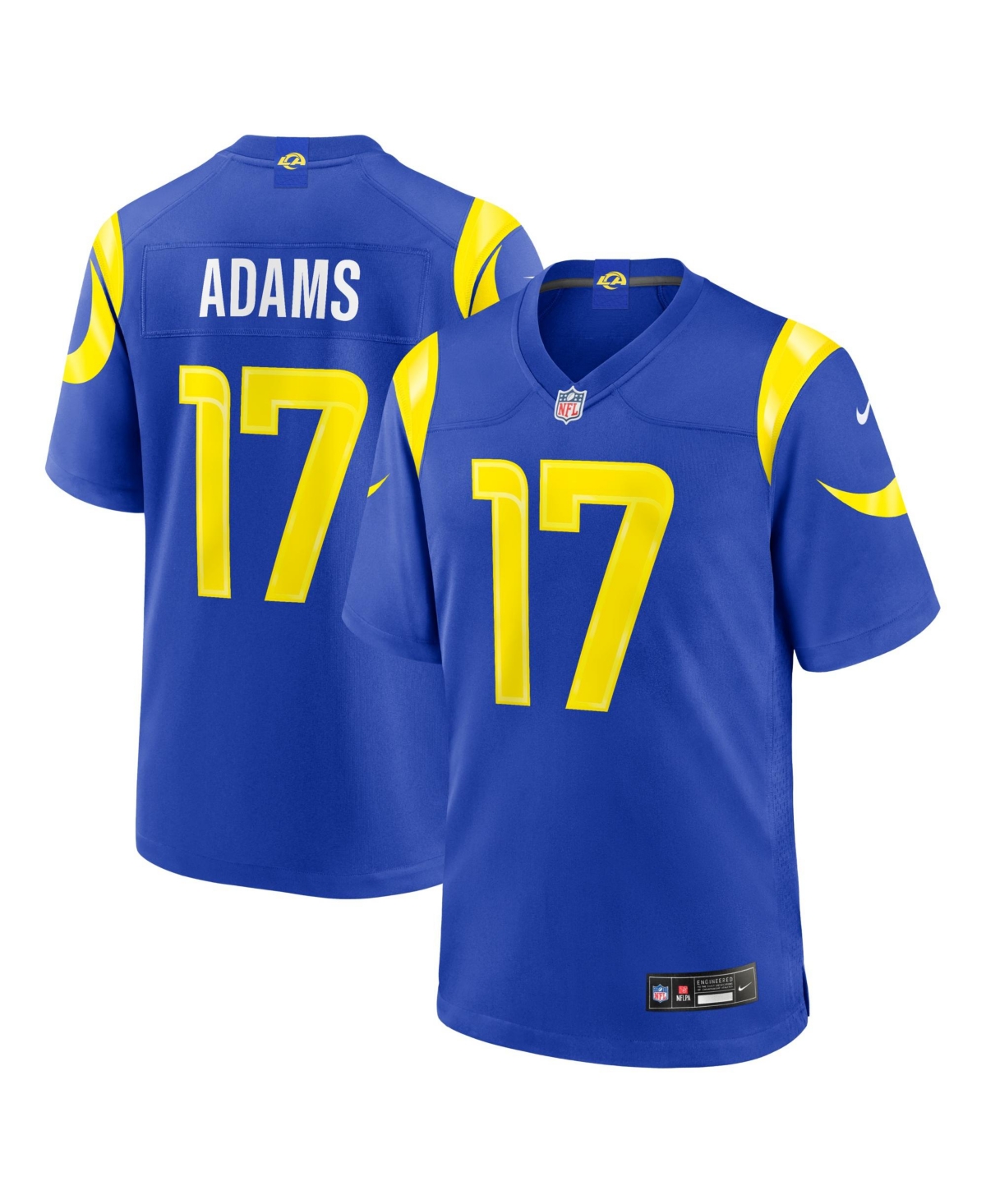 Click here for Nike Mens Davante Adams Royal Los Angeles Rams Tea... prices