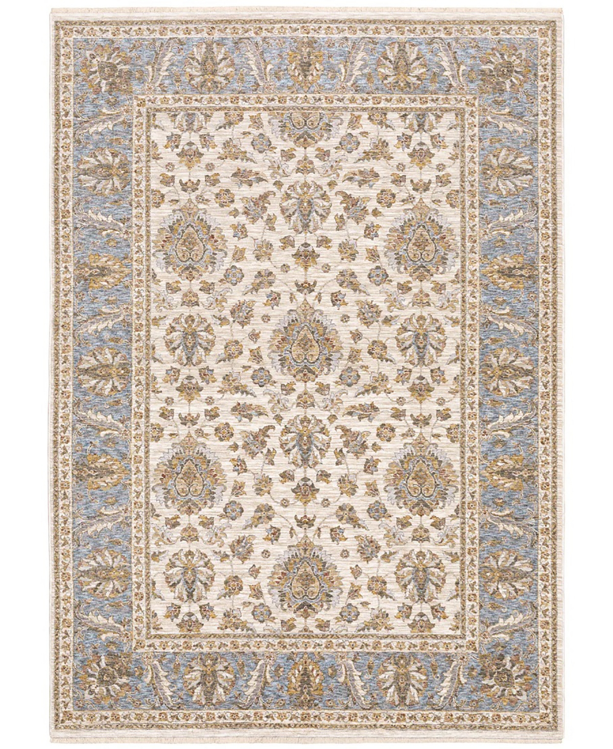 Click here for Oriental Weavers Maharaja 5091Z Ivory and Blue 710... prices