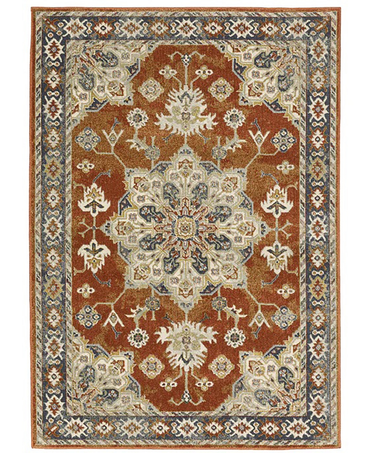 Click here for Oriental Weavers Branson BRA04 67 x 92 Area Rug -... prices