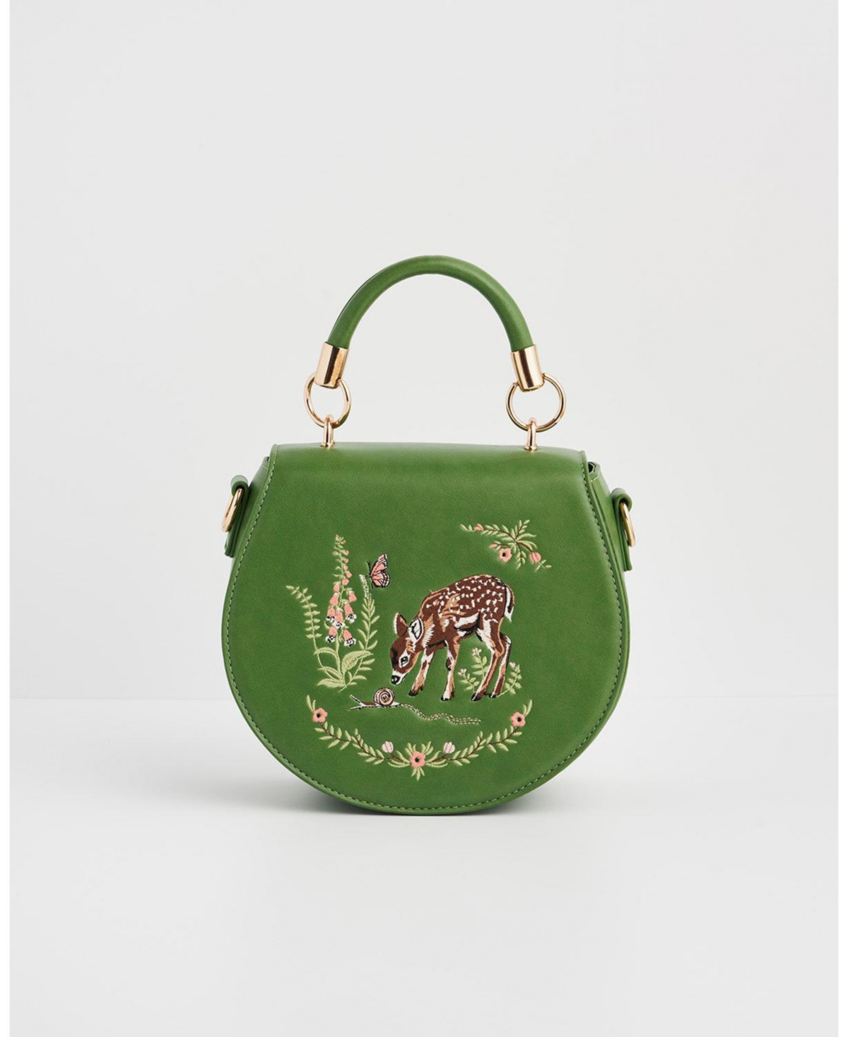 Click here for Fable England Womens Fawn and Snail Embroidered To... prices