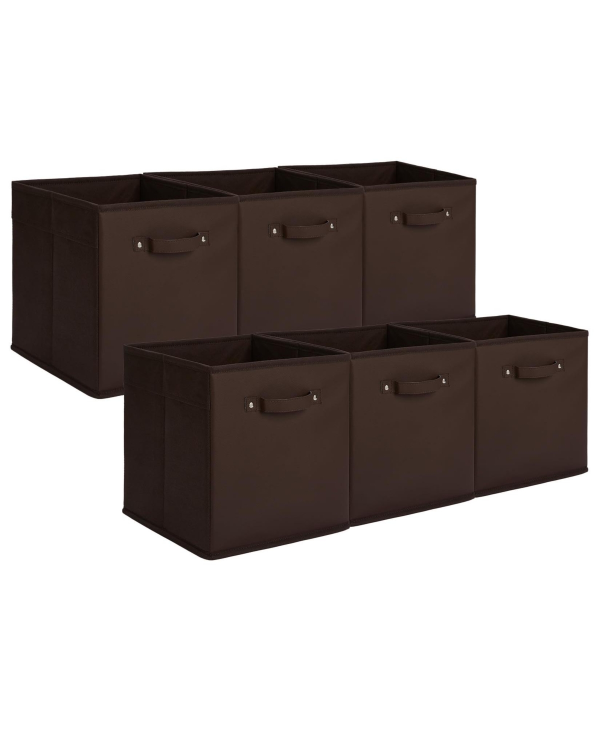 Click here for homfan 6-Pack Foldable Fabric Storage Bins with Fa... prices