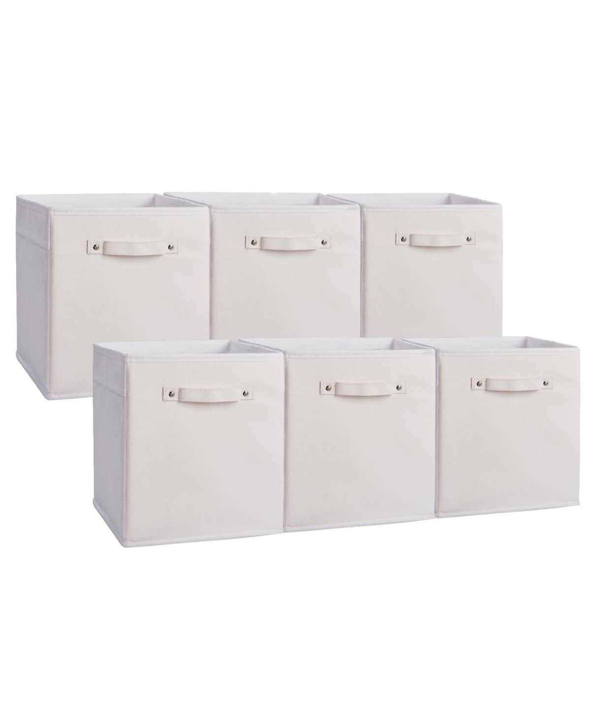 Click here for homfan 6-Pack Foldable Fabric Storage Bins with Fa... prices