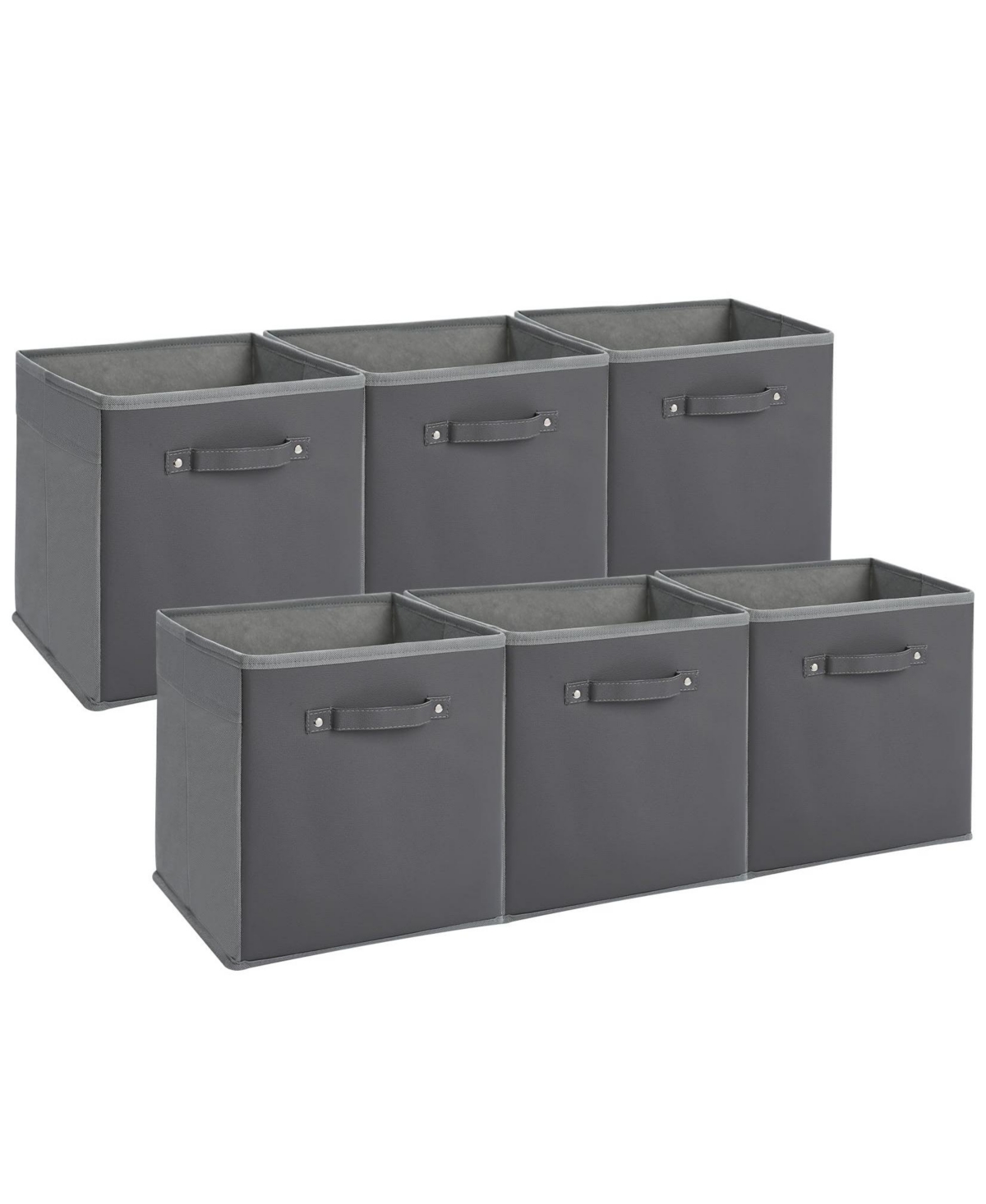 Click here for homfan 6-Pack Foldable Fabric Storage Bins with Fa... prices