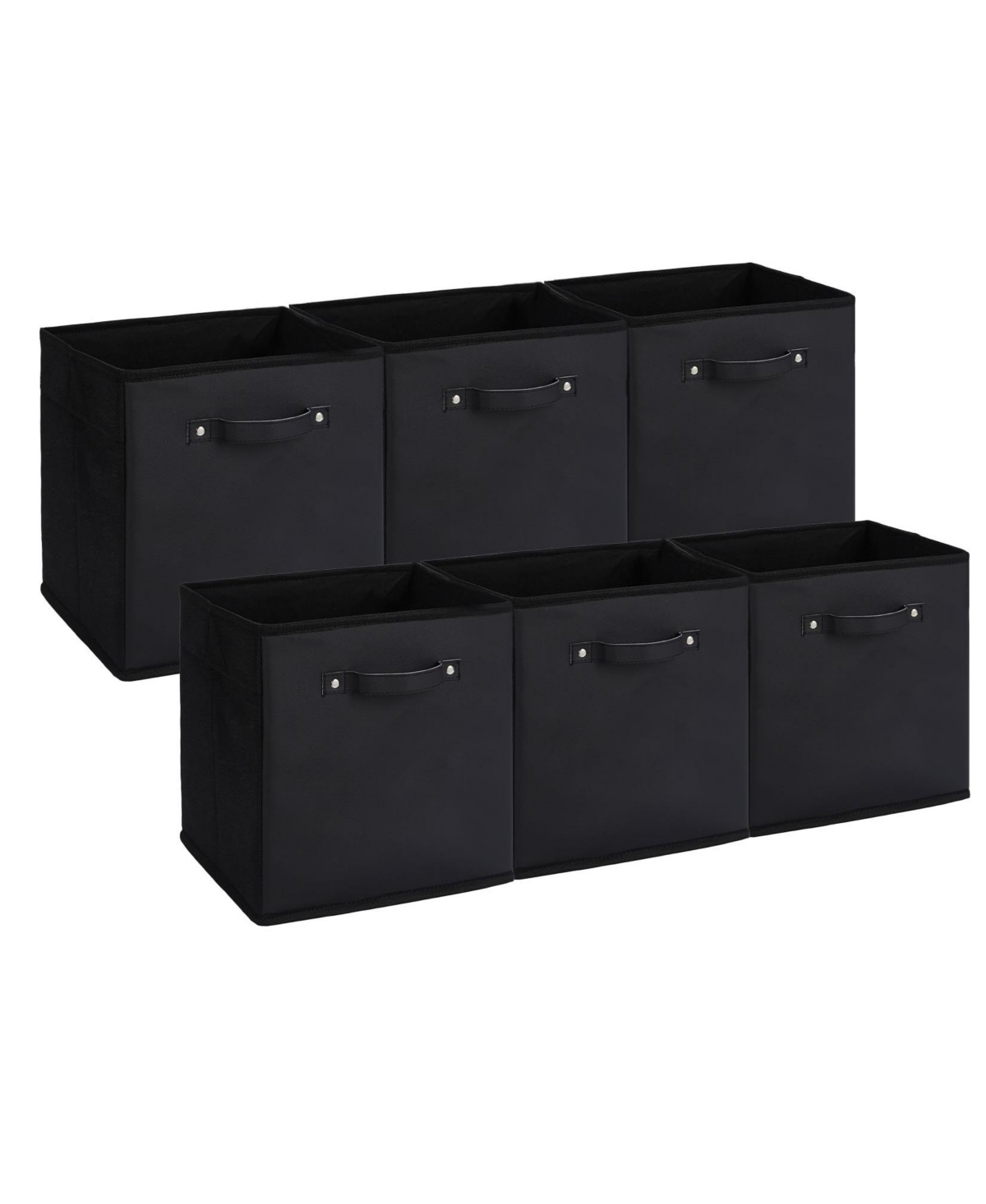 Click here for homfan 6-Pack Foldable Fabric Storage Bins with Fa... prices
