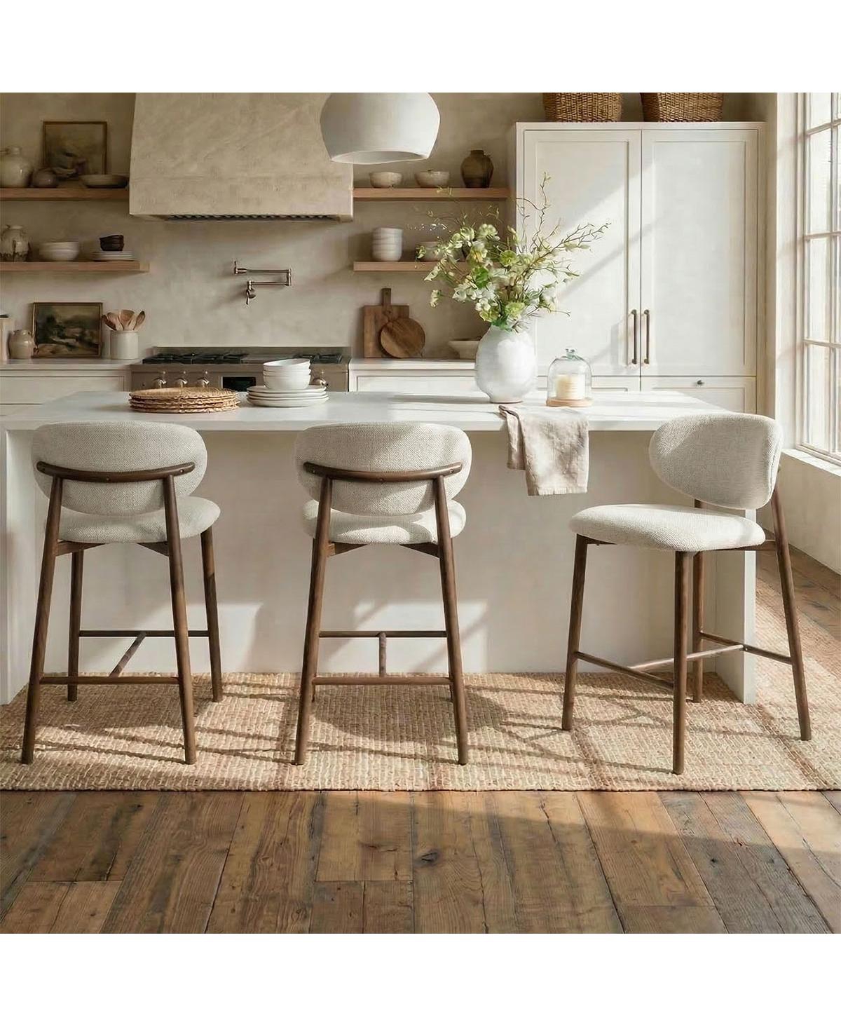 Click here for Maison Boucle 25.5 Seat Height Set of 3 Modern Cou... prices