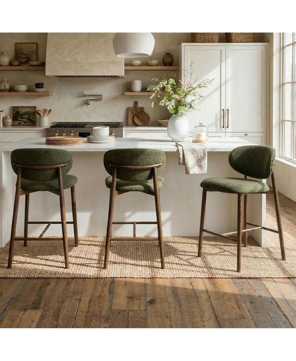 Click here for Maison Boucle 25.5 Seat Height Set of 3 Modern Cou... prices