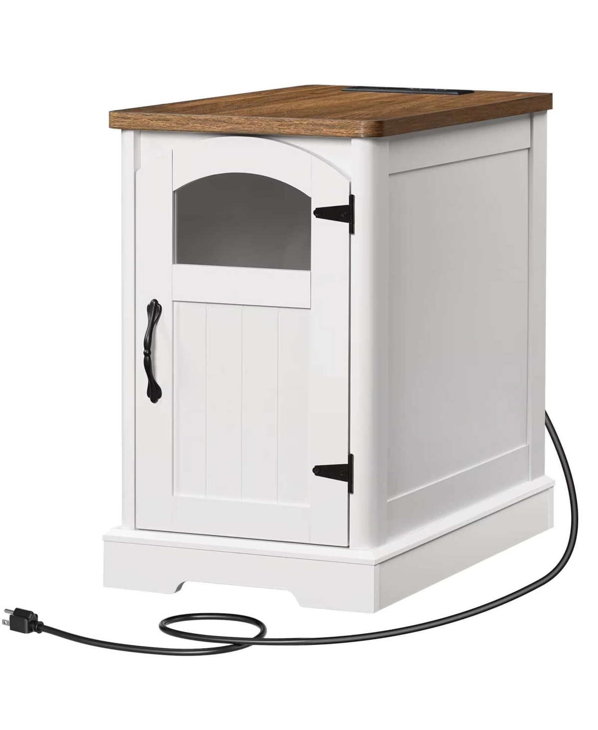 Click here for Slickblue Modern Side Table with Charging Station... prices
