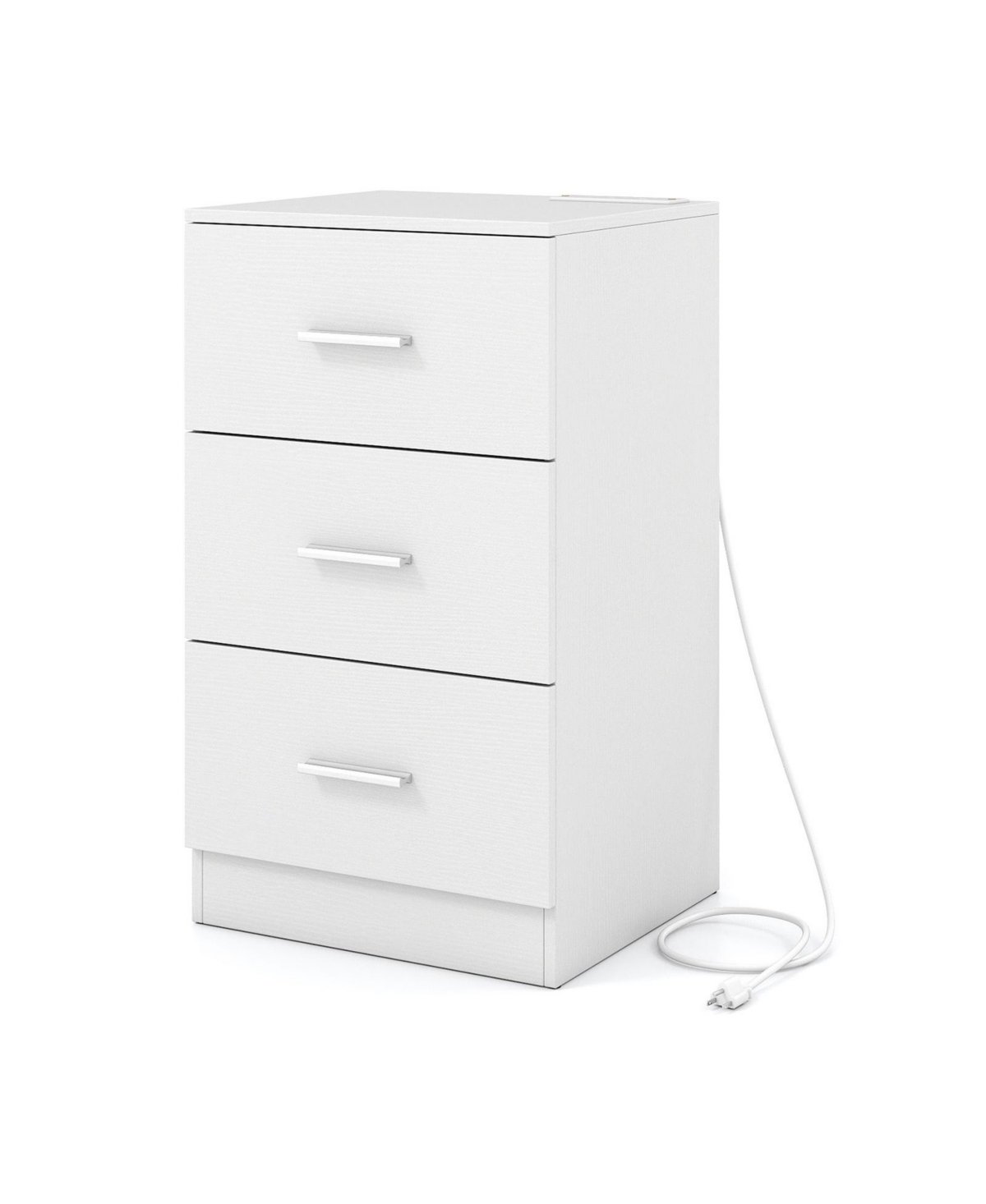 Click here for Slickblue Nightstand with Charging Station and 3 S... prices