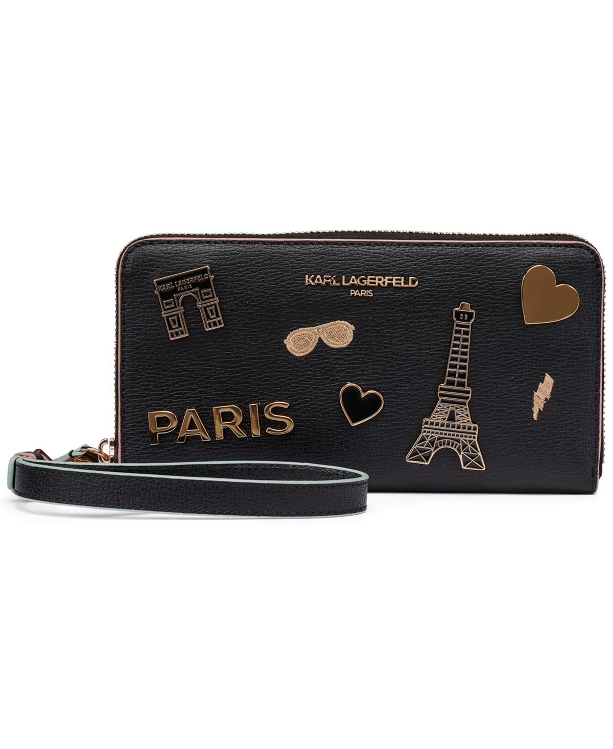 Click here for Karl Lagerfeld Paris Maybelle Continental Zip Wall... prices