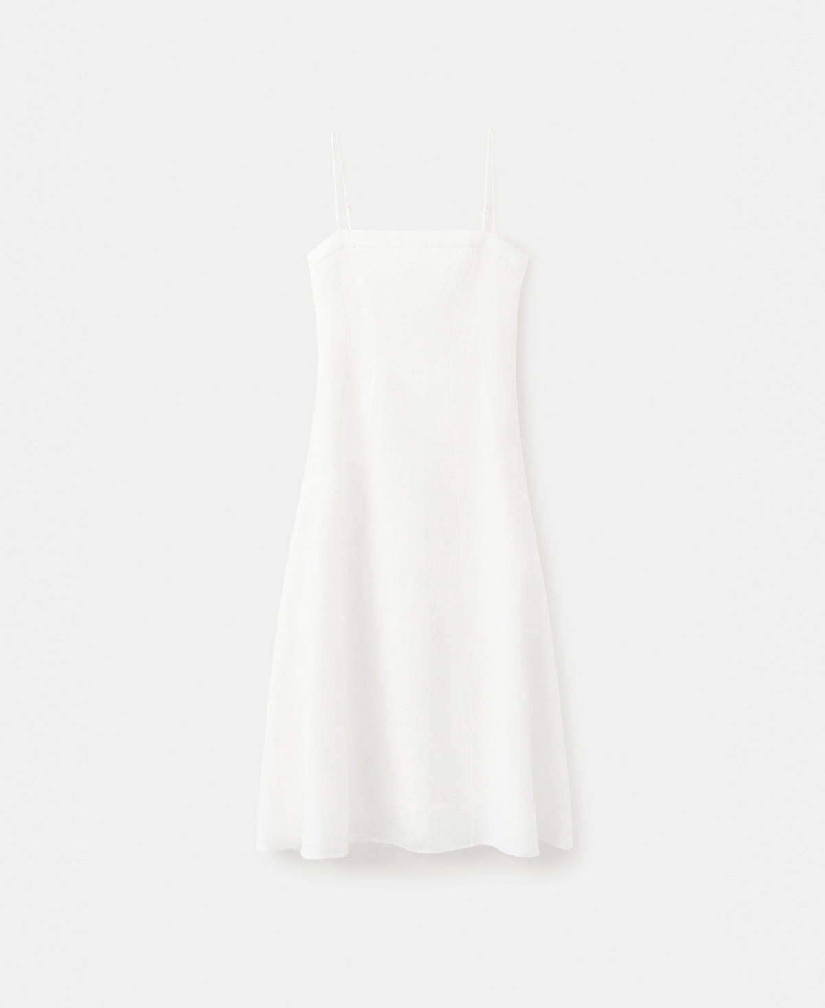 Click here for Mango Womens A-Line Linen Dress - White prices