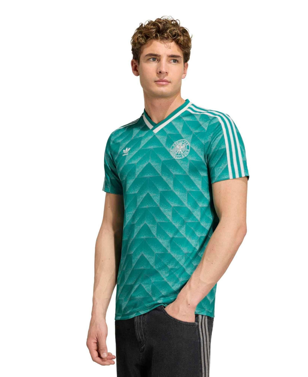 Click here for Adidas Mens Green Germany National Team 1990 Away... prices