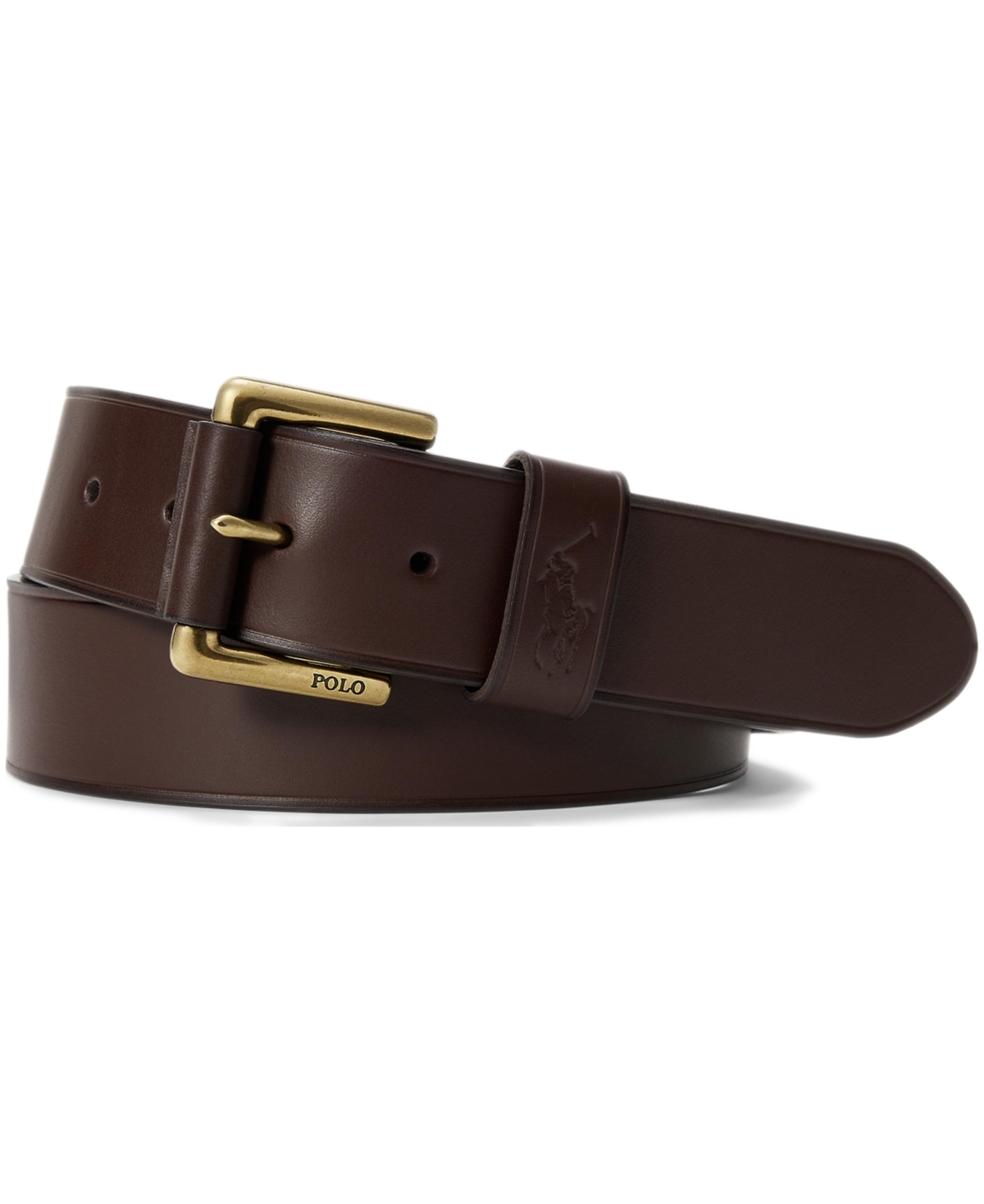 Click here for Polo Ralph Lauren Mens Leather Dress Belt - Polo B... prices