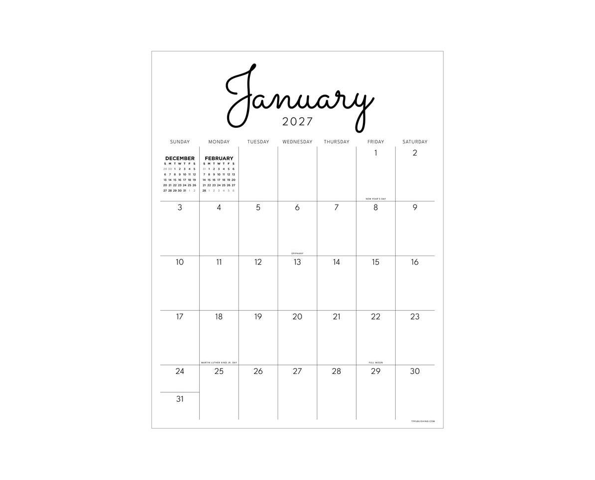 Click here for Tf Publishing Paper Goods 2027 Large Art Poster Wa... prices