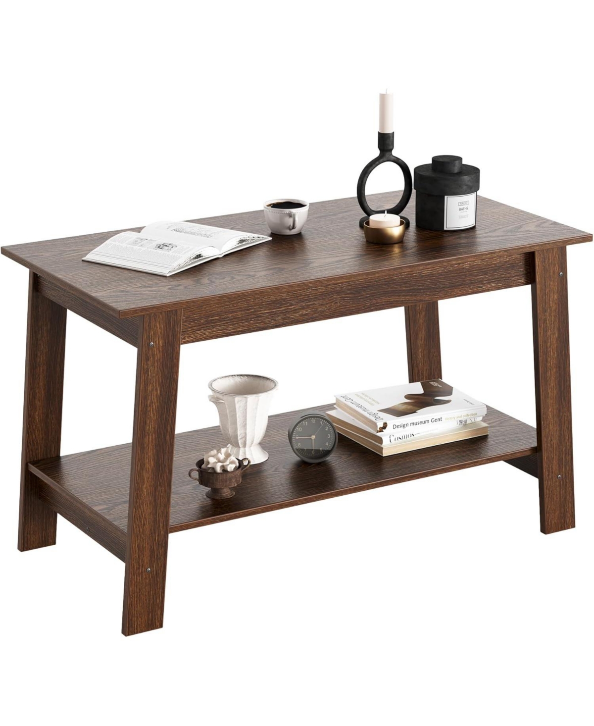 Click here for gaomon 2-Tier Coffee Table  Rectangular Center Tab... prices