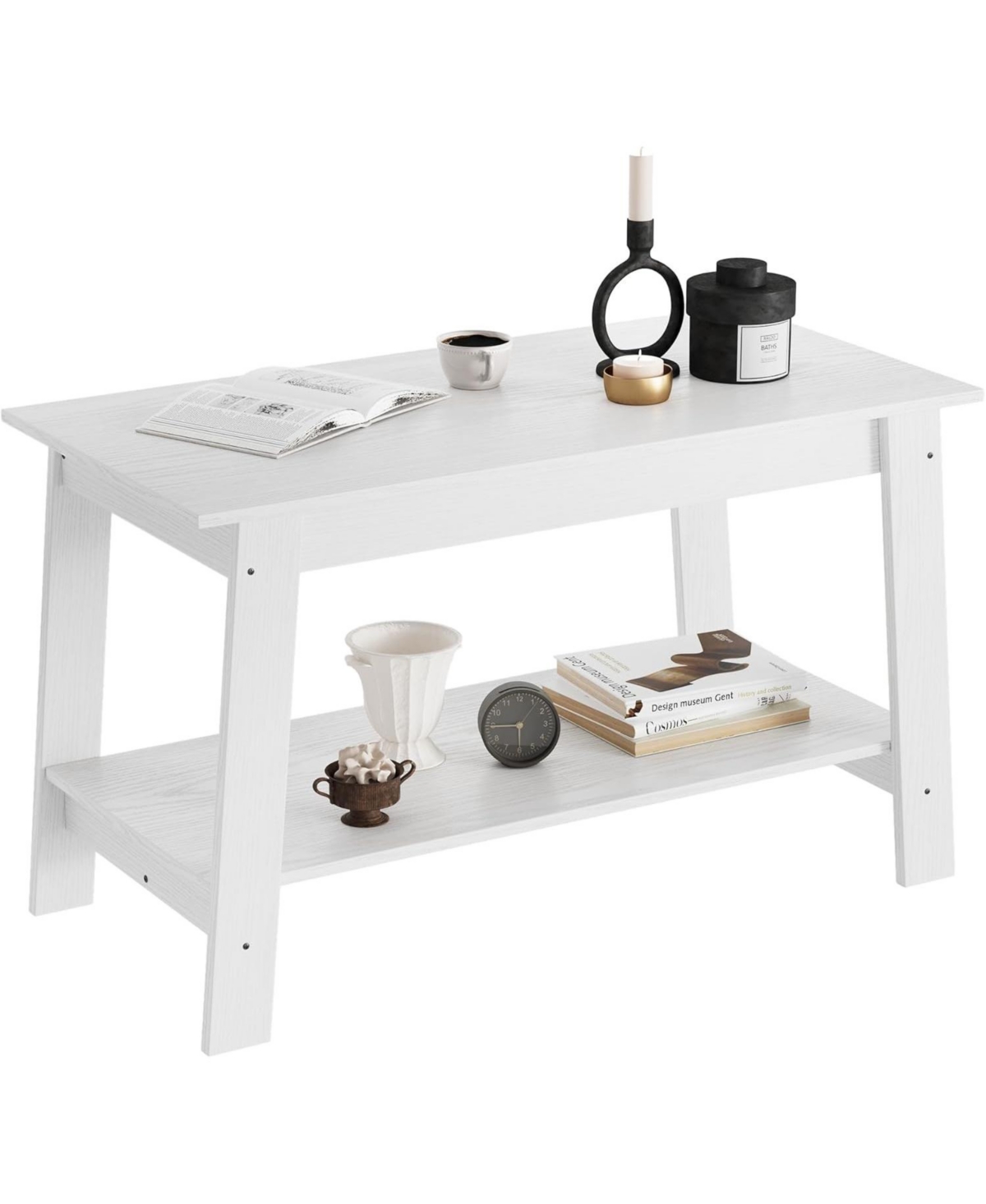 Click here for gaomon 2-Tier Coffee Table  Rectangular Center Tab... prices