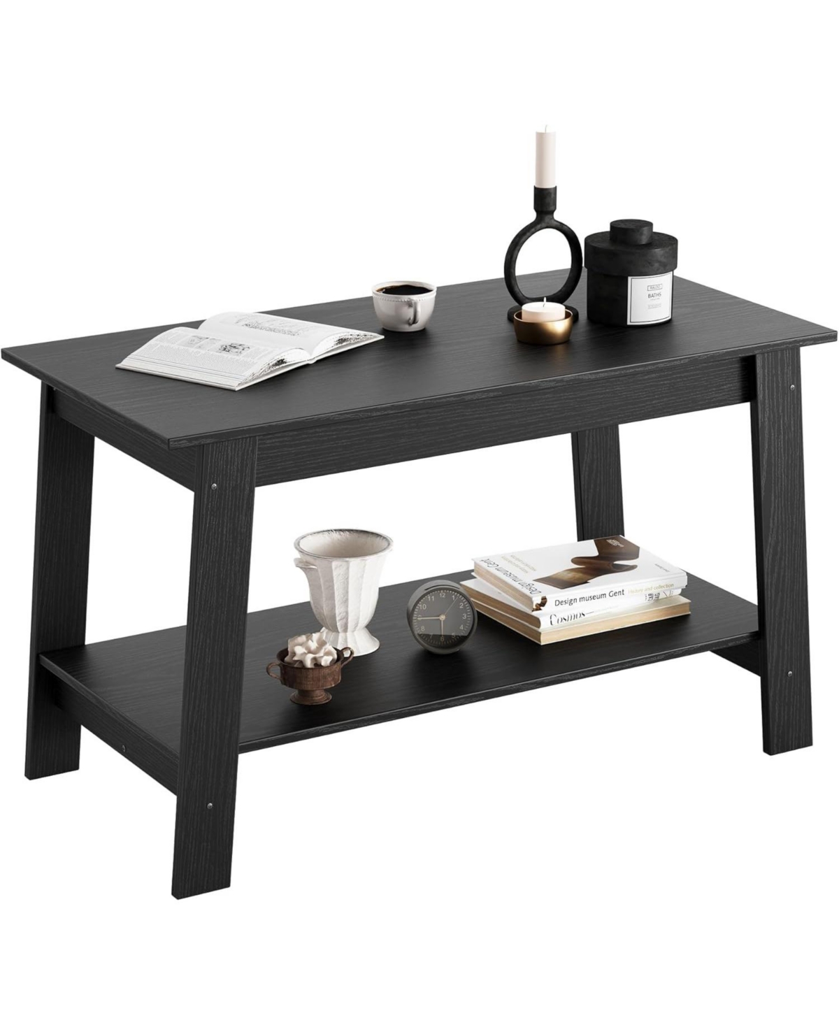 Click here for gaomon 2-Tier Coffee Table  Rectangular Center Tab... prices