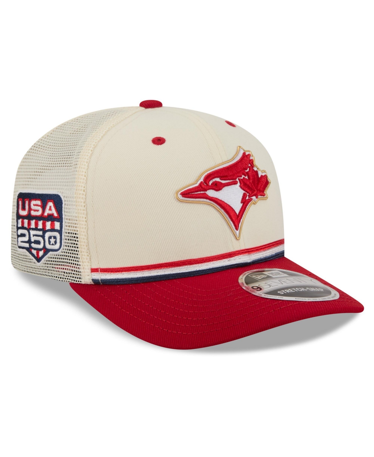 Click here for New Era Mens N/A Cream/Red Toronto Blue Jays Usa 2... prices