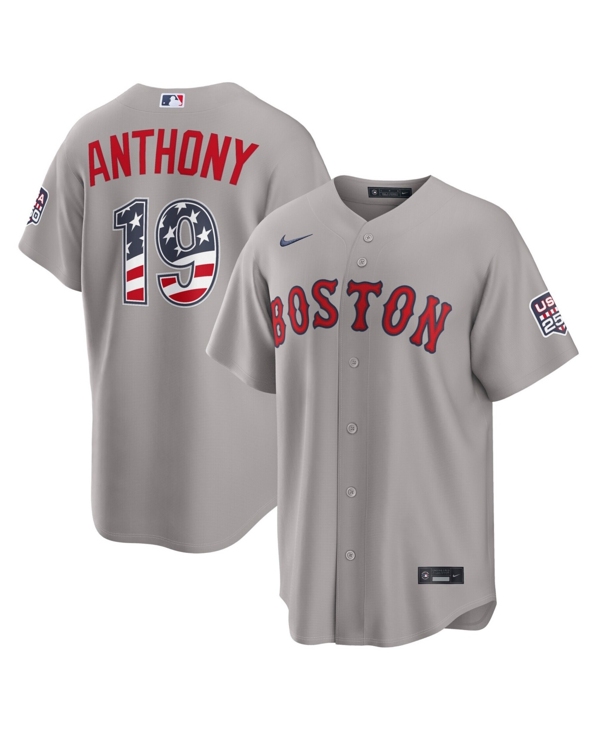 Click here for Nike Mens Roman Anthony Gray Boston Red Sox Usa 25... prices